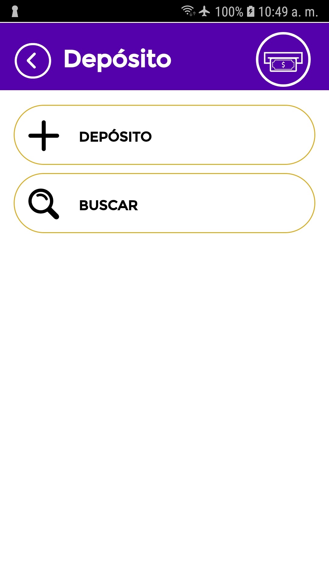 App Home Onepage - Denario
