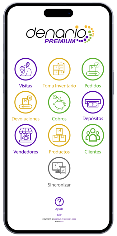 App Home Onepage - Denario